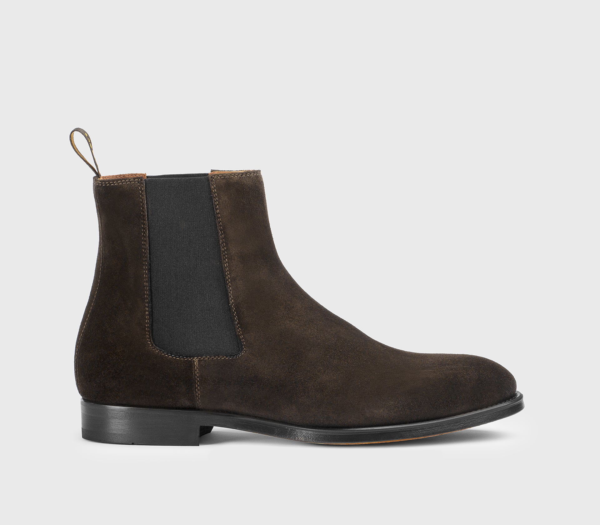 Bottine pour homme en daim | marron - Doucal's